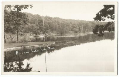 Hell Michigan MI(Livingston County) Hi-Land Lake RPPC Real Photo ...