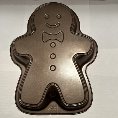 Wilton Aluminum Gingerbread Man Baking Pan Non-Stick 14” x 10” AA23 | eBay
