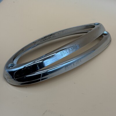 (2) Porsche 356 Tail Light Chrome Bezel SWF K3260 Teardrop TAILLAMP | eBay