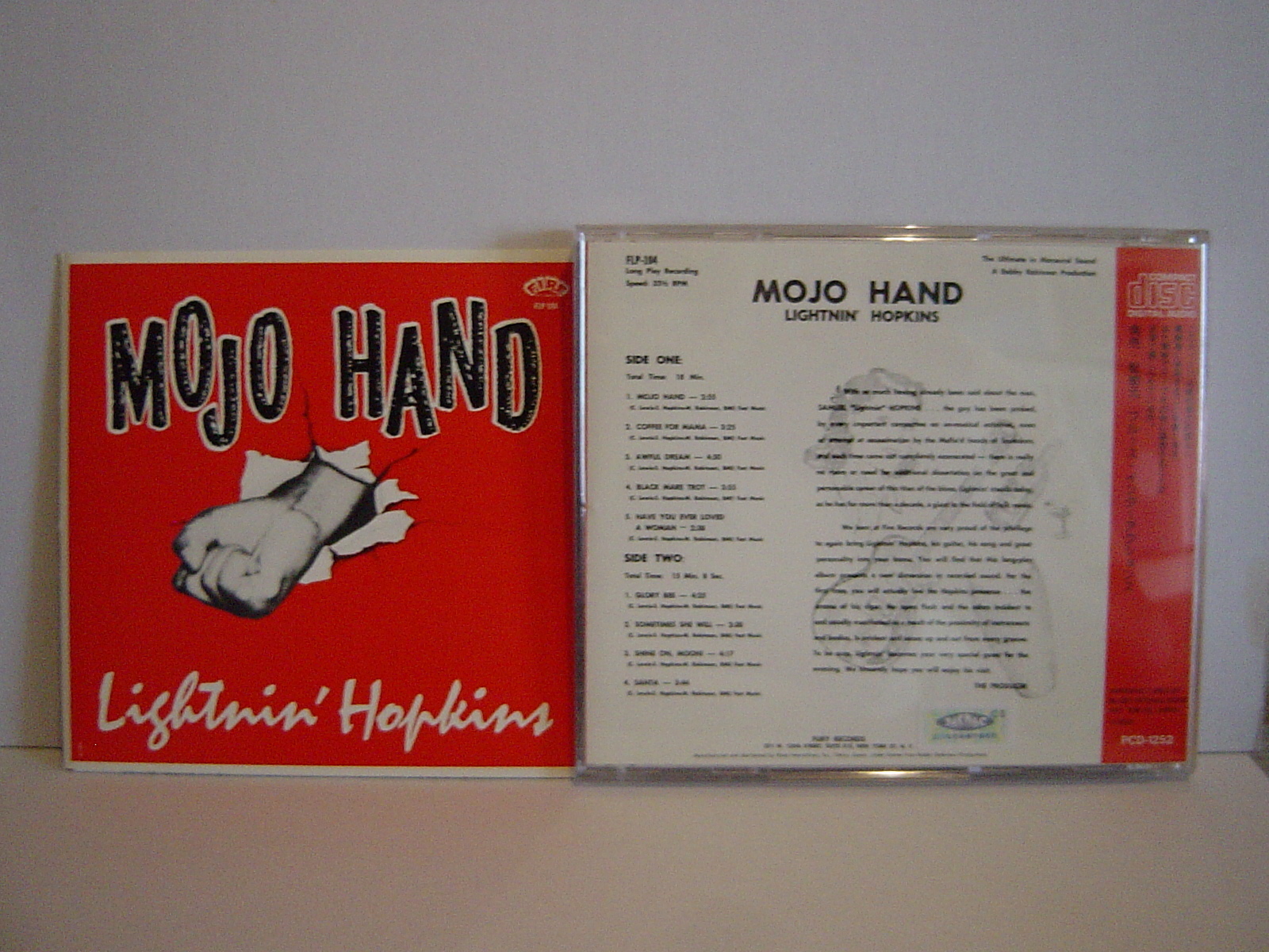 LIGHTNIN' HOPKINS MOJO HAND JAPAN P-VINE CD | eBay