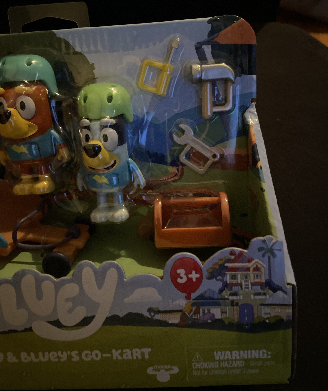 New Bluey RUSTY BLUEY'S GO KART GO-KART | Grelly USA