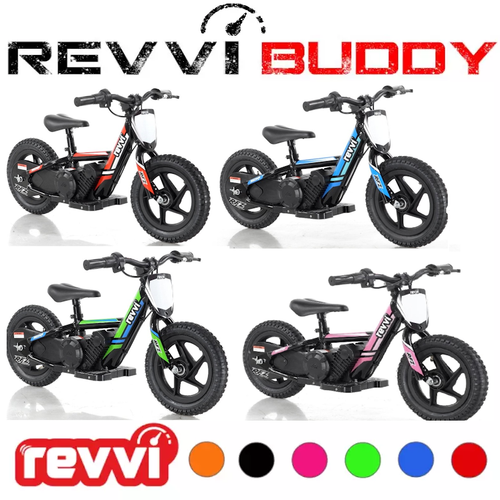 Revvi 12" Bike Kids Electric Powered Balance Motocross 2-6 Years | eBay UK