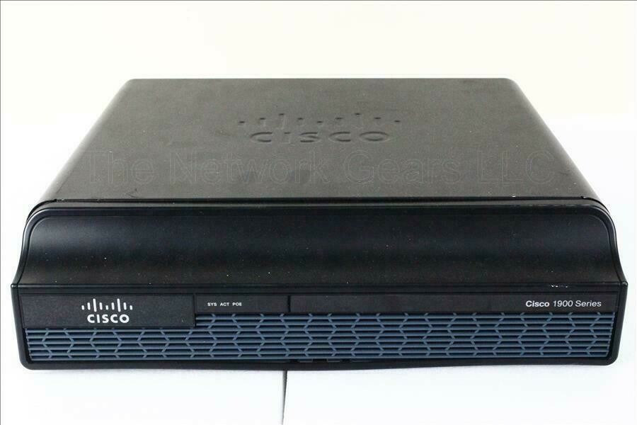 Cisco CISCO1941/K9 1900 Series Router with 2 GE Port, 2 EHWIC Slots ...