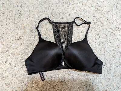Victoria's Secret So Obsessed Racerback Lace Front 1.5 cup Push-up Bra ...