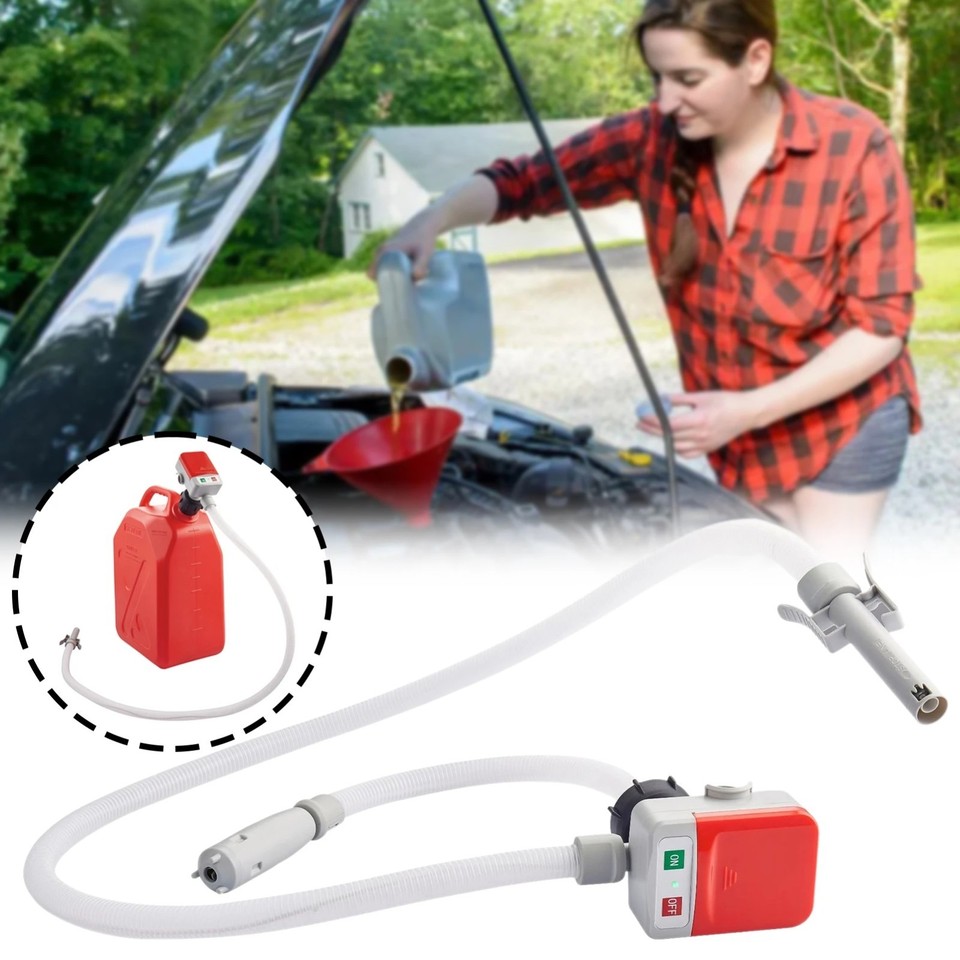 Cordless Fuel Transfer Pump with Batteries PortableElectric Gas Can ...