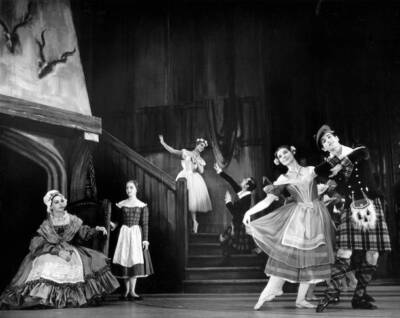 American Ballet Theatre Performs Les Sylphides In 1965 OLD BALLET PHOTO ...