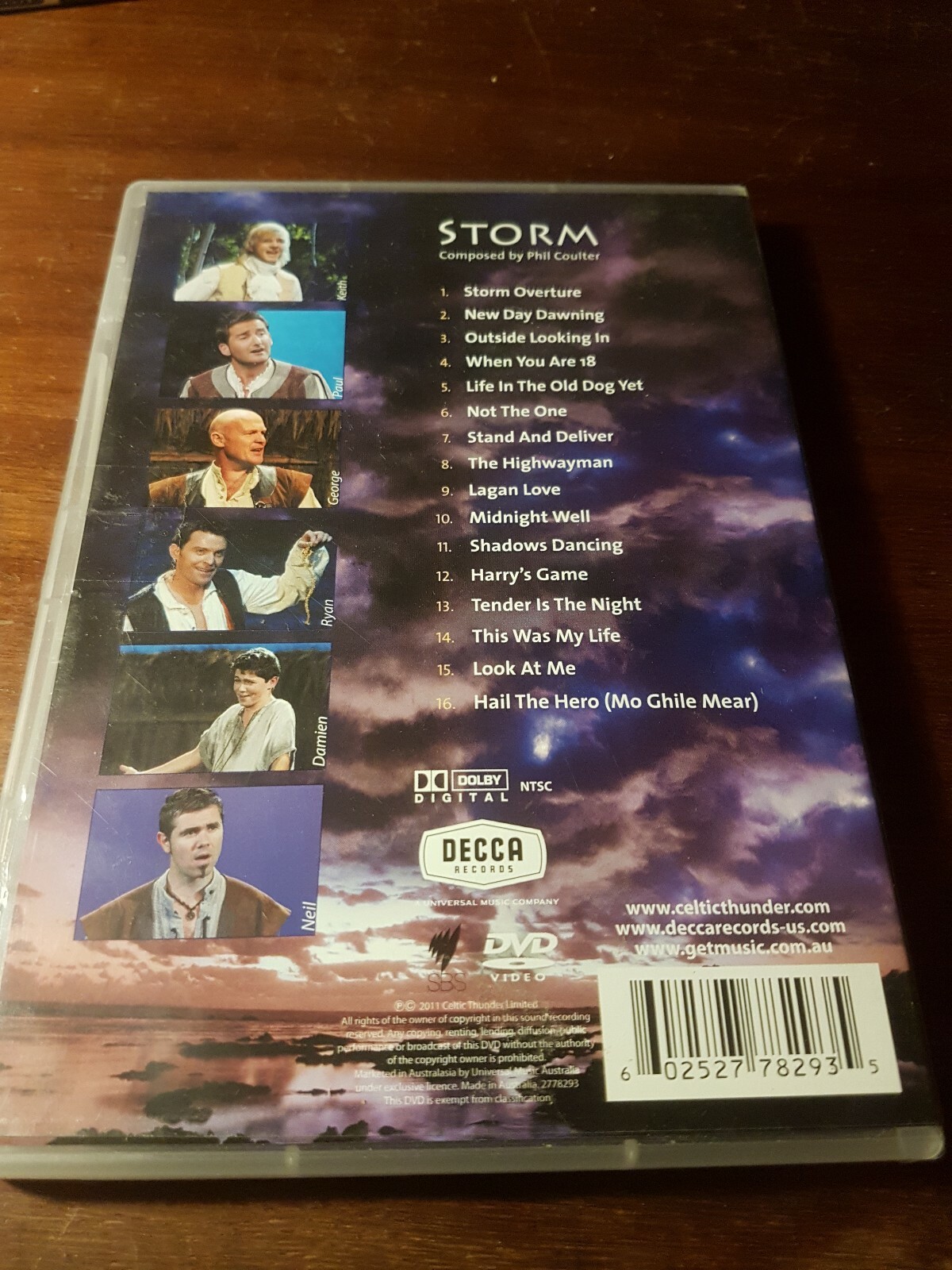 Storm [DVD] by Celtic Thunder (DVD, 2015) for sale online | eBay
