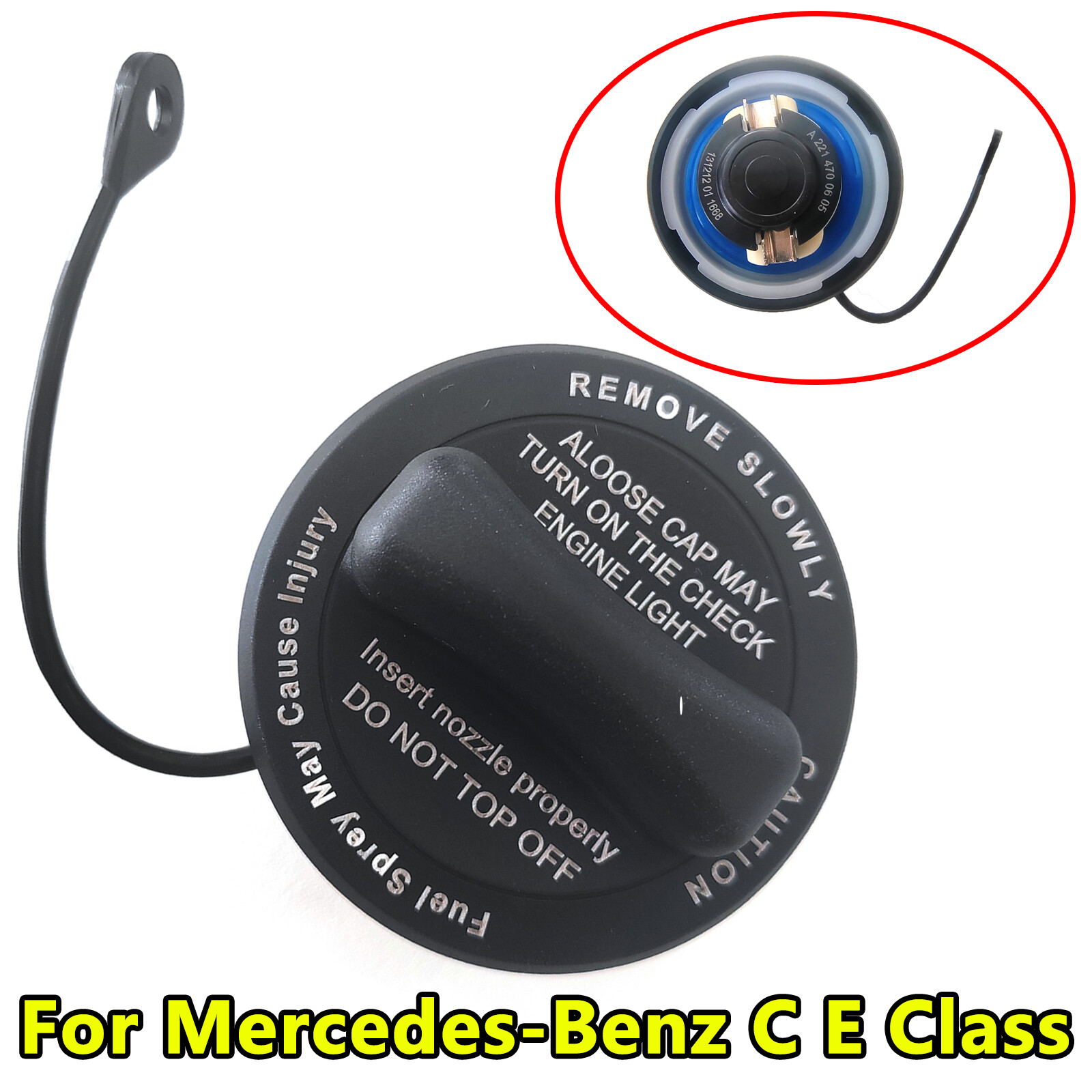 For Mercedes-Benz C230 C250 #2214700605 Car Parts Fuel Cap Tank Filler ...