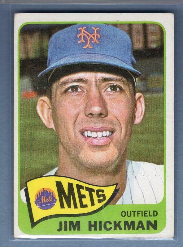 1965 Topps #114 Jim Hickman EX GO137 | eBay