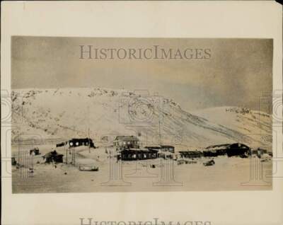1939 Press Photo General view of an outpost at Tixie Bay in the Soviet ...