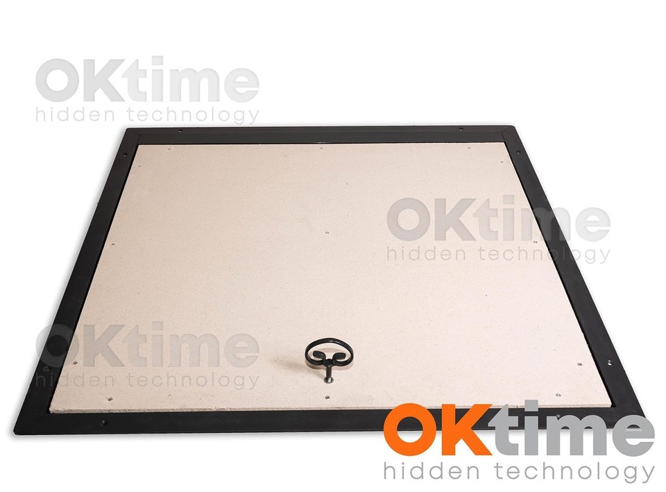 Manhole Cover 1000 mm x 1200 mm Side Hinges - Floor Hatch Manhole Cover ...