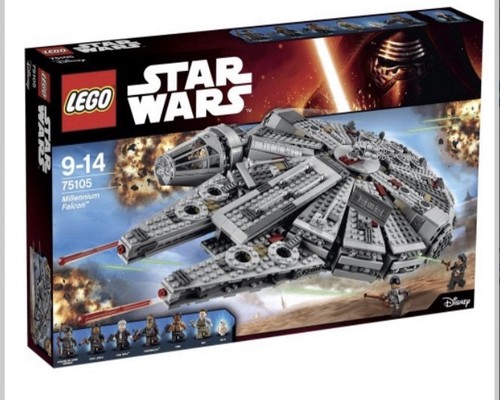 LEGO Star Wars Millennium Falcon 75105 - 100% COMPLETE NO BOX | eBay UK