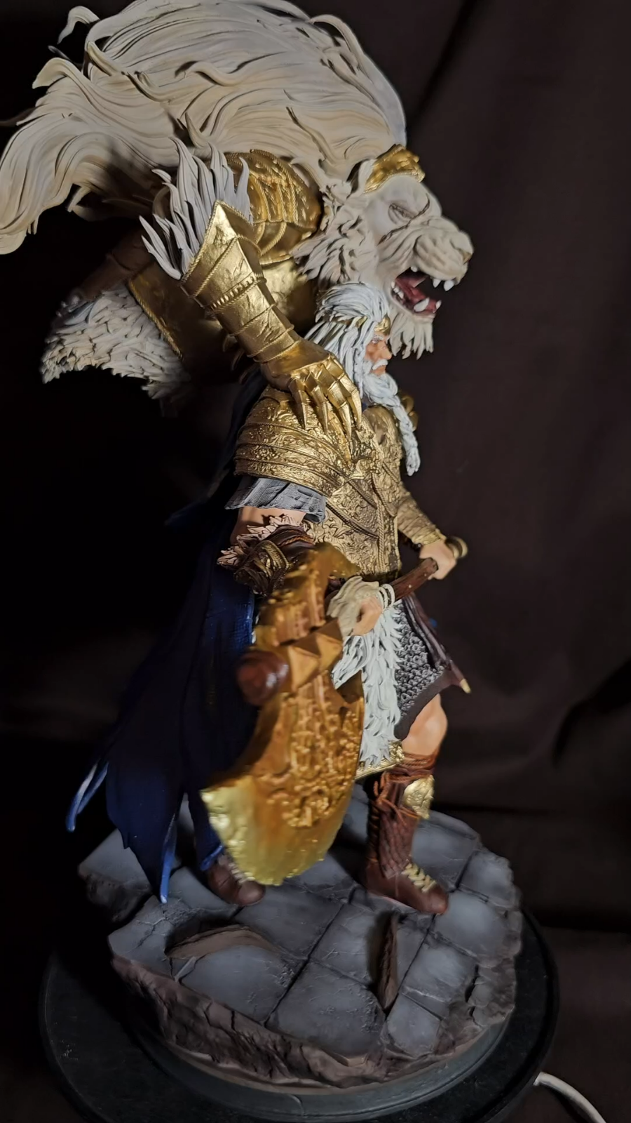Godfrey Custom Collectible Figurine Elden Ring Fan Art | eBay