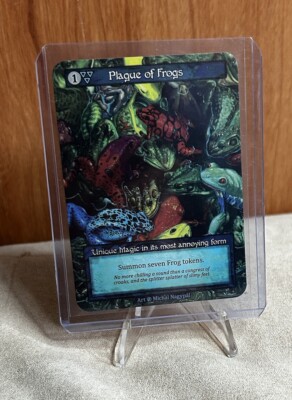 Sorcery Contested Realm Beta Non-Foil Unique Plague Of Frogs | eBay