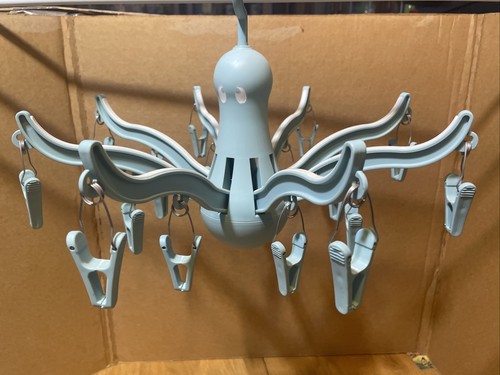 New Sealed Ikea Pressa Laundry Hanging Dryer w/ 16 Clothes Clips ...