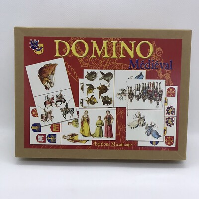 Domino Type Medieval Éditions Mirontaine Cartes | eBay
