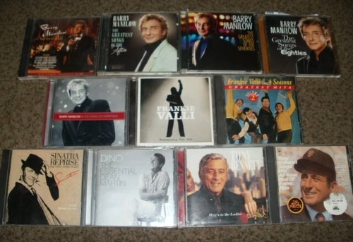 LOT 11 FRANK SINATRA TONY BENNETT BARRY MANILOW DEAN MARTIN FRANKIE ...