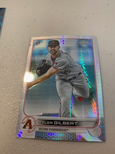 2022 TOPPS CHROME #65 TYLER GILBERT RC ROOKIE ARIZONA DIAMONDBACKS ...