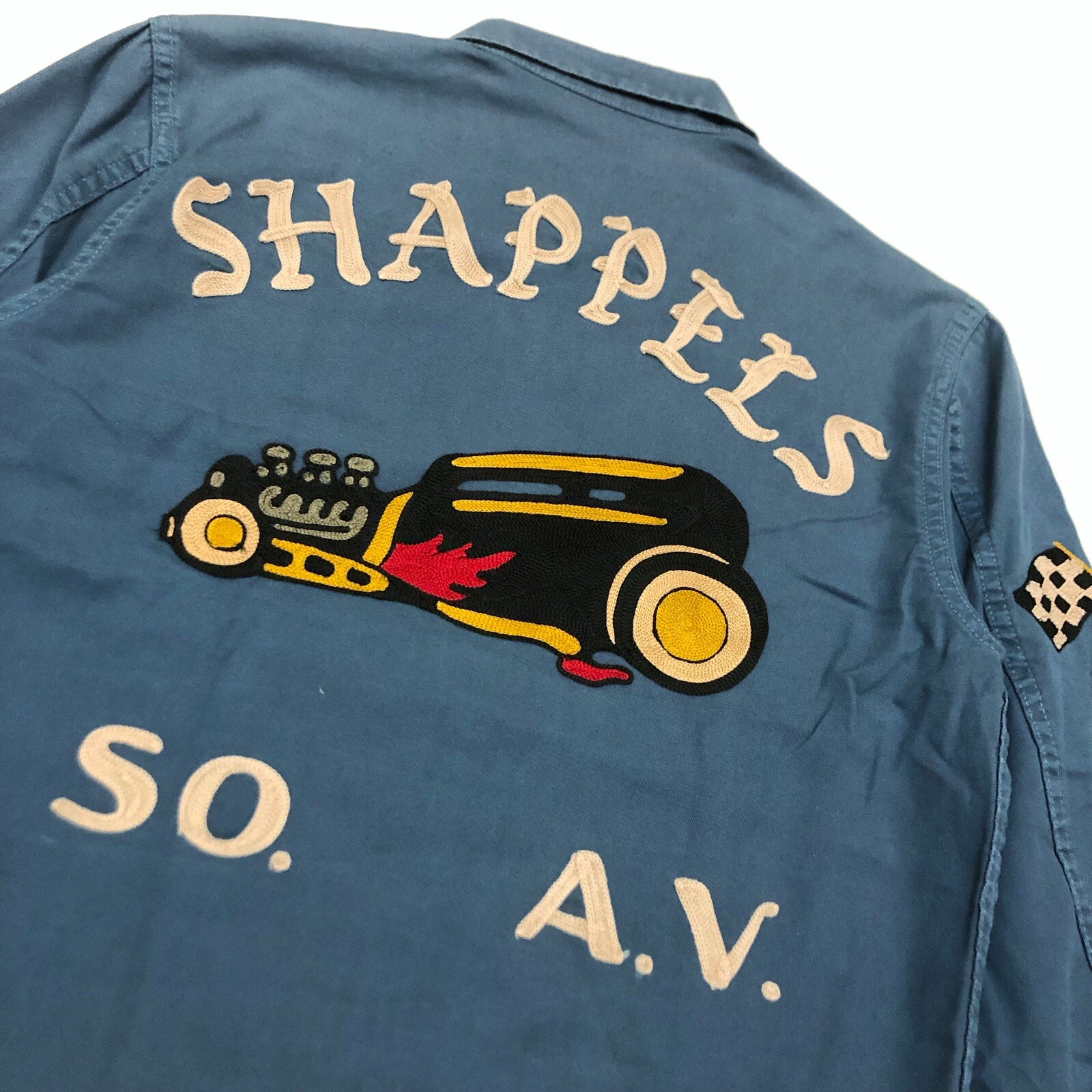 Japanese Brand Jelado Chain Stitch Drizzler Jacket Vintage Style Car ...