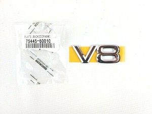 Genuine Toyota Land Cruiser V8 Badge Emblem 75445-60010 1998-2007 | eBay