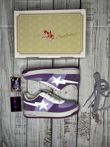RARE Mewtwo Pokemon Bapesta Size 10.5 Macwithpacks DS Color purple ...
