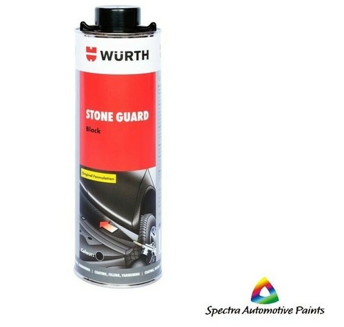 Wurth Stone Guard 1lt Black, Paintable, Automotive Paint. | eBay Australia