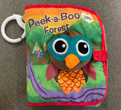 Soft Baby Book. Lamaze Baby Infant Cloth Soft Book Peek-A-Boo Forest ...
