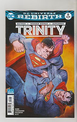 DC COMICS TRINITY #8 JUNE 2017 REBIRTH VARIANT 1ST PRINT NM | eBay UK