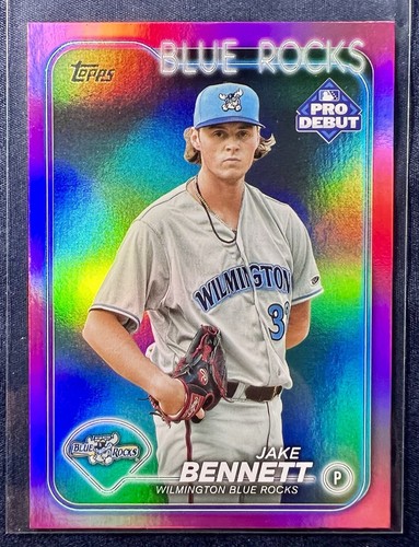 JAKE BENNETT 2024 Topps Pro Debut Fuchsia Foil #/199 Nationals - Pack ...