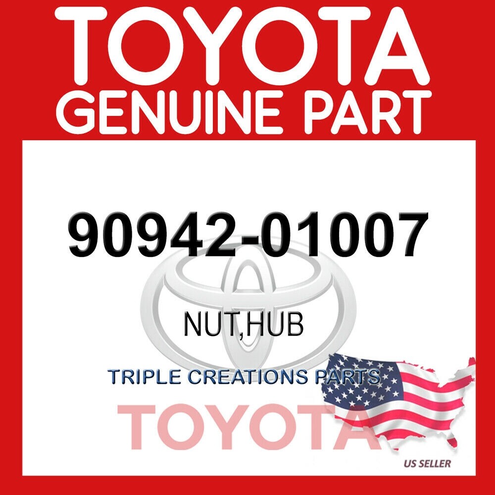9094201007 Genuine Toyota Nut Hub 90942-01007 OEM | eBay