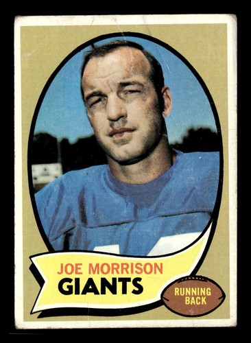 Joe Morrison 1970 Topps #105 New York Giants GD | eBay