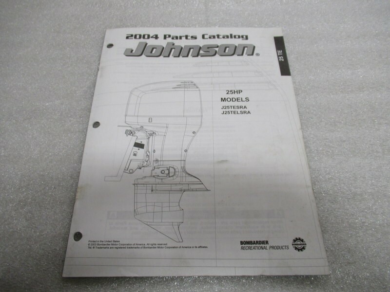 25 Hp Johnson Outboard Parts Diagram 1995 2009 Yamaha 20HP 25HP