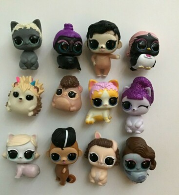 LOL DOLLS pets Shimonkey/Merkitty/Cuervo Bonito/Hammy/80's Hog/Jet set ...