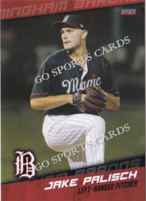 2024 Birmingham Barons Jake Palisch RC Rookie White Sox Minor Card | eBay