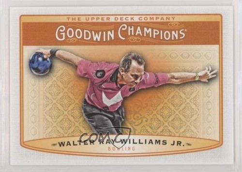 2019 Upper Deck Goodwin Champions Horizontal Walter Ray Williams Jr #82 ...