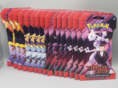 Pokemon TCG Destined Rivals Sleeved Booster Pack Lot of 15 | eBay