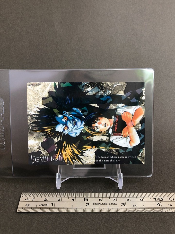 Death Note Trading Card Holo P27 Japanese KONAMI Shueisya Japan Takeshi ...