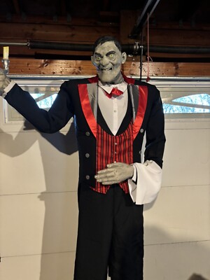 Rare Seasonal Visions Animated Vampire Halloween Animatronic | eBay