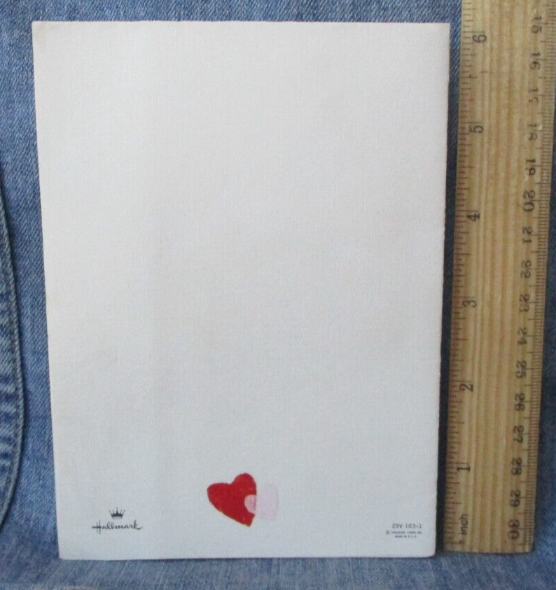 FEATHER IN MY CAP Vintage Hallmark Valentine Greeting Card 1960's OS58 ...