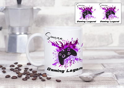 Personalised Xbox mug Gaming Gamer Gift present Birthday Santa Xmas ...