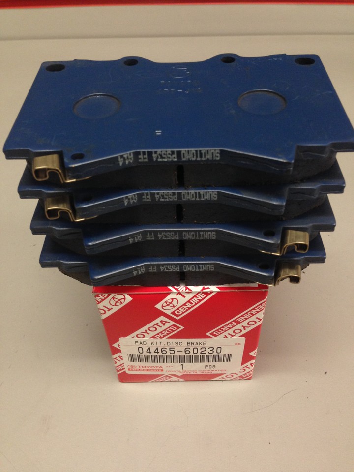 2003 - 2007 LAND CRUISER Front Brake Pads NEW genuine Toyota OEM 04465 ...