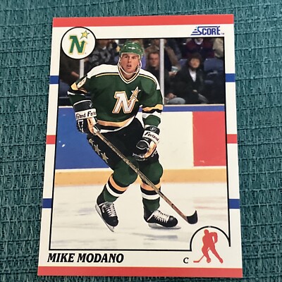 1990-91 Mike Modano Score North Stars Hockey Card #120 RC | eBay