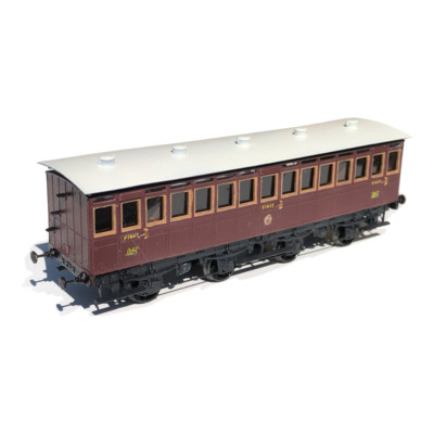 NSW Railways 1869 1st class Radial Carriage Model Kit - Redfern Works ...