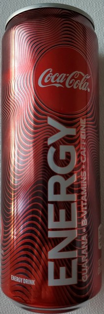 NEW Coca-Cola Energy Soda Tall Slim Can 12 oz FREE WORLDWIDE SHIPPING ...
