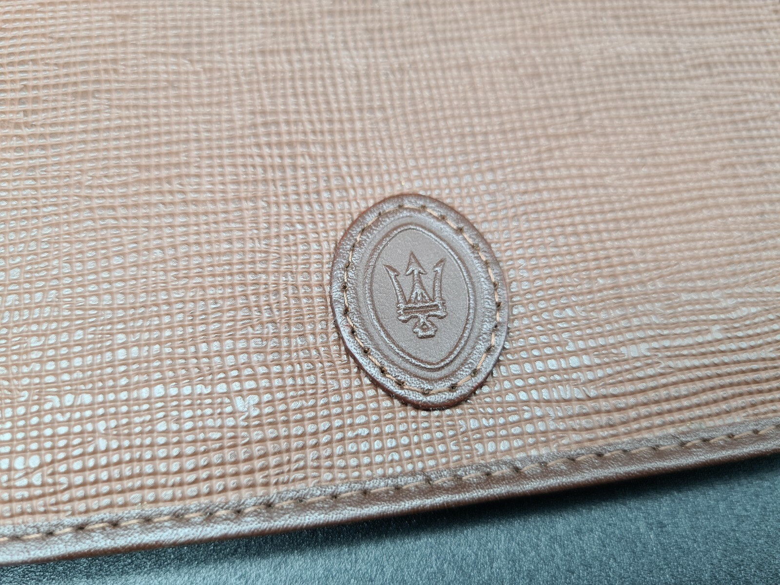 MASERATI WALLET NOS 80S GHIBLI MEXICO BITURBO 420 422 424 MERAK KHAMSIN ...