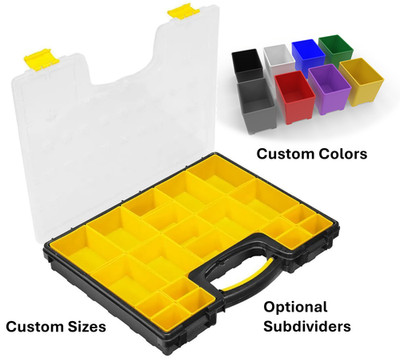 Custom Organizer Bins for Storehouse 20-Bin Medium Portable Parts ...