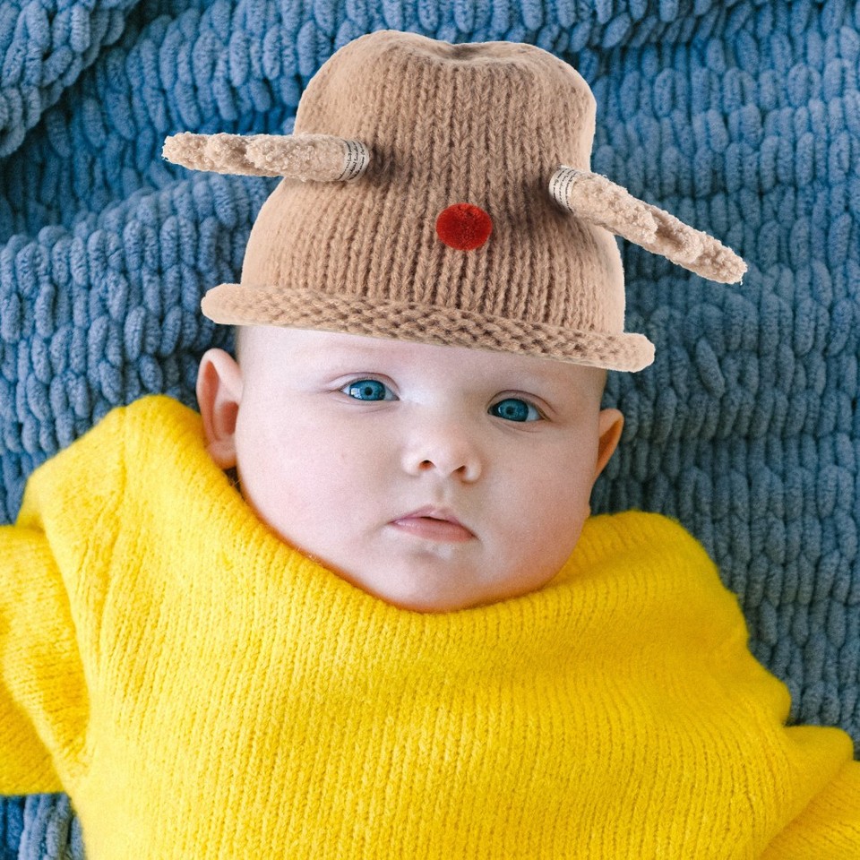 Cappello di Natale Cappello caldo Cappello di corna Cappello decorativo ...