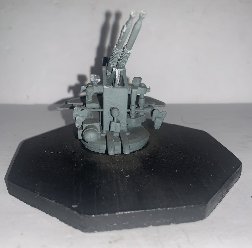 Metal World War II Gun Cannon Artillery Piece With Platform | eBay