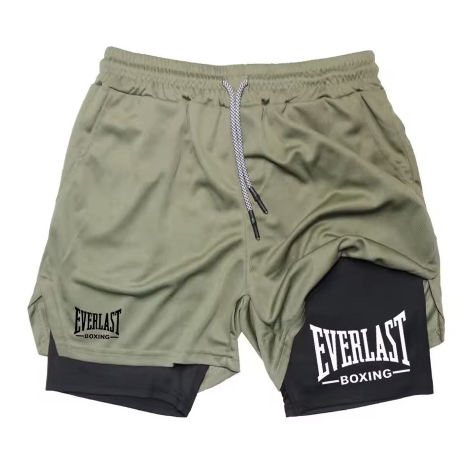 Everlast Boxing Compression Gym Shorts Men's | Sizes In Description! | eBay