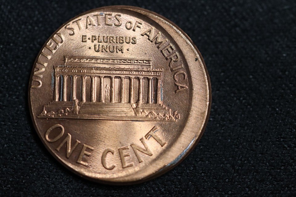 2001 LINCOLN CENT OFF CENTER APPROX 10% UNC A27 | eBay